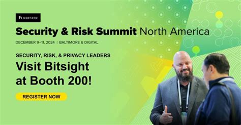 Forresterrisksummit Bitsight Cyberriskmanagement Securitysummit