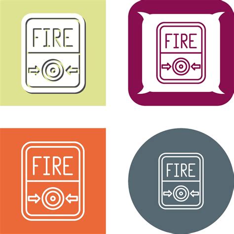 Fire Button Icon 44356288 Vector Art At Vecteezy