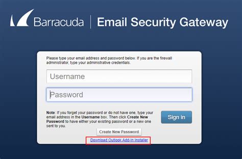 Barracuda Outlook Add On • Conetix