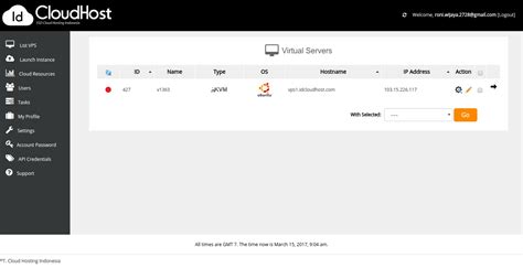 Cara Membuat Vm Melalui Panel Reseller Vps Idcloudhost