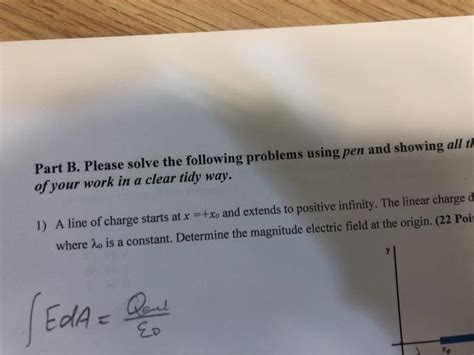 solved part b please solve the following problems using pen