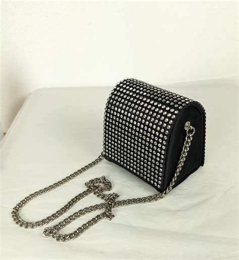 Arnold Scassi Pave Cube Novelty Bag For Sale At 1stdibs