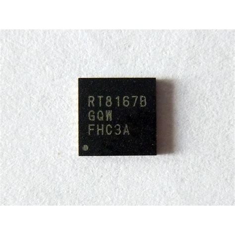 chip richtek rt8167b dual single phase pwm controller for cpu and gpu