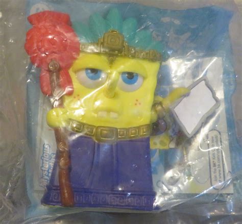 Spongebob Squarepants Atlantis Chief Burger King Pvc Toy Or Cake Topper New 4603250807