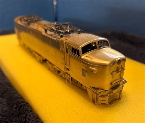 Alpha Models Ho Brass Prr E 2c Bald West Electric Locomotive Ebay