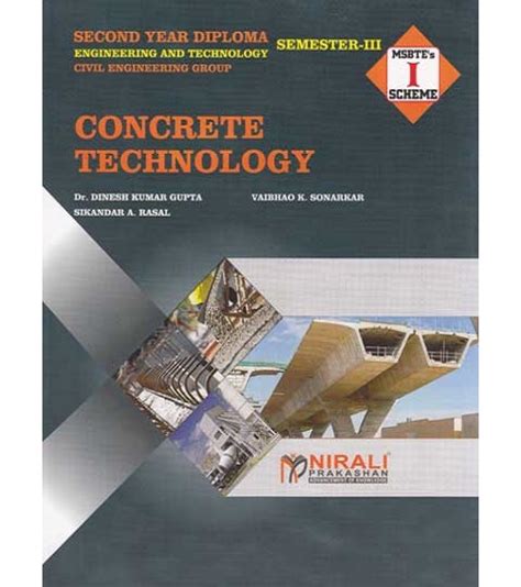 nirali concrete technology msbte second year diploma sem 3 civil