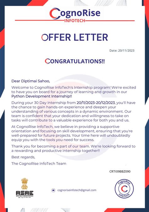 Diptimai Sahoo On Linkedin Pythondevelopment Internship