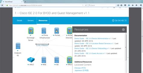 My Network Lab Cisco DCloud Free Virtual Labs
