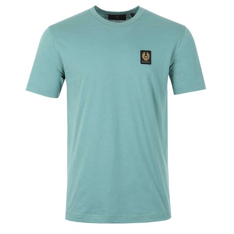 Belstaff Classic T Shirt In Oil Blue Belstaff Norton Barrie