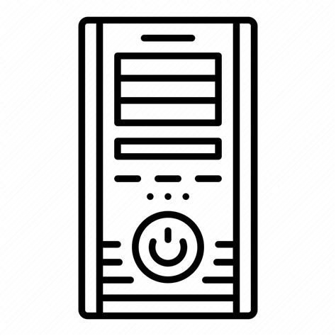 Computer Case Device Electronic Hardware Peripheral Icon