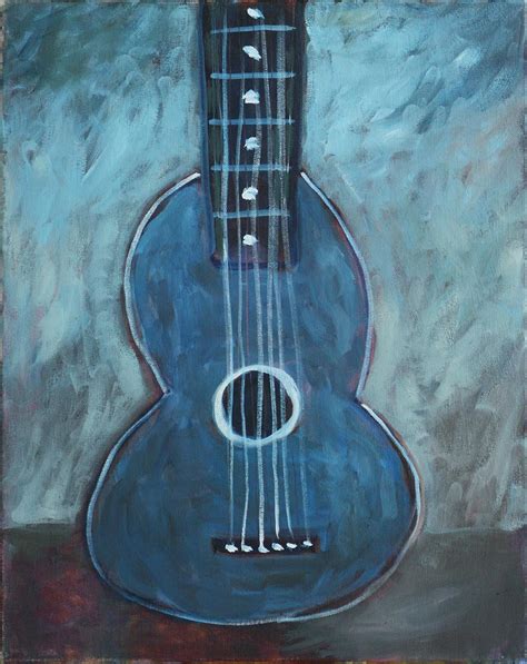 Picasso Blue Guitar