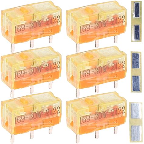 Amazon Com DKARDU Pcs Mouse Micro Switch TTC Dustproof Gold Mouse Switch Million Click