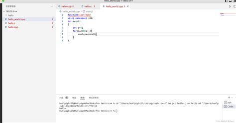 macos配置vscode的c c 环境（m1芯片和intel芯片通用） xcode支持intel芯片 csdn博客