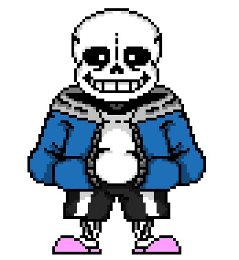 Undertale Sans V Pixel Art Maker