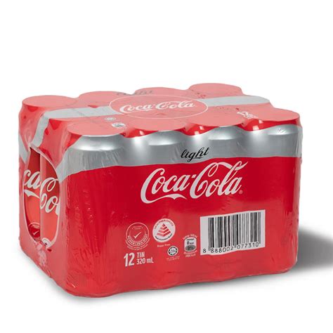 Cocacola Light Coke Can Soft Drinks Ml Pieces Full Case Mawola Traders