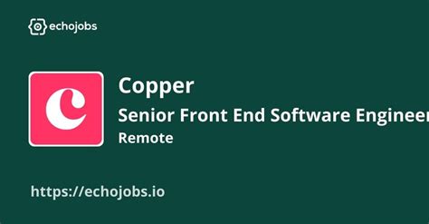 Hiring Senior Front End Software Engineer Remote Emberjs Postgresql