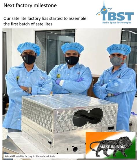 Berlin Space Technologies Gmbh On Linkedin Satellite Factory Qualityassurance