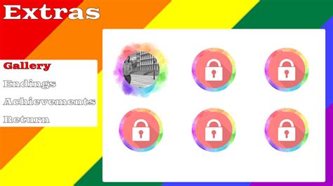 Pride Rainbow Renpy Gui Design By Jaime Scribbles Games