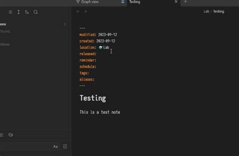 Properties And Title Formatting Robsidianmd