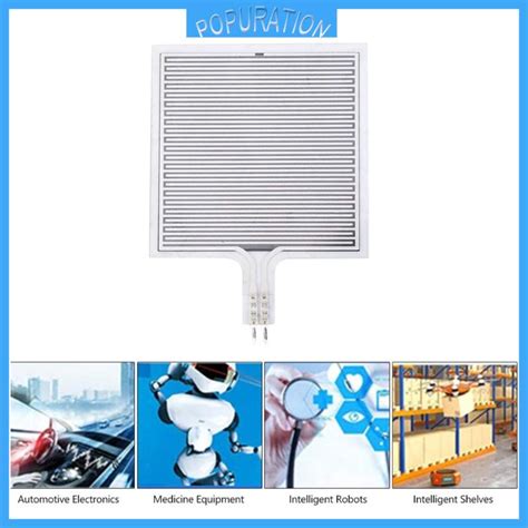 Pop Flexible Piezoelectric Film Sensor Micro Force Triggers Pvdf Pressure Transducer Shopee