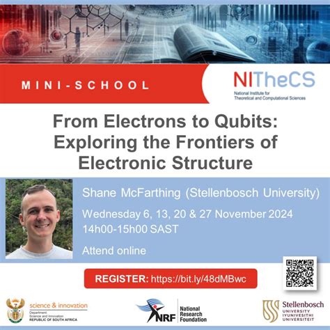 National Institute For Theoretical And Computational Sciences On Linkedin Electron Qubit