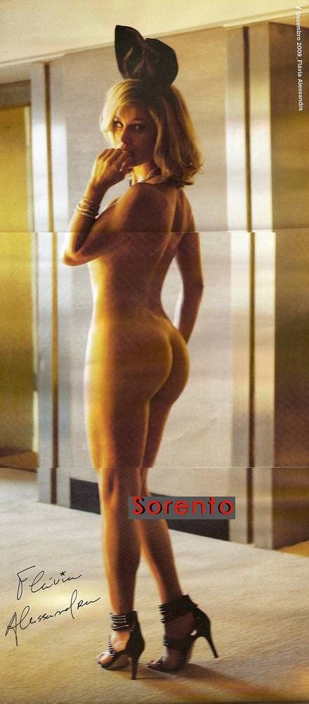 Naked Fl Via Alessandra In Playboy Magazine Brasil