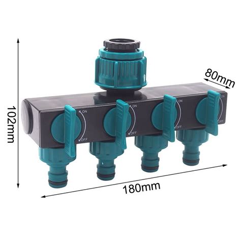 Analogue Two Dial Plastic Water Timer Valve Multi Vicedeal