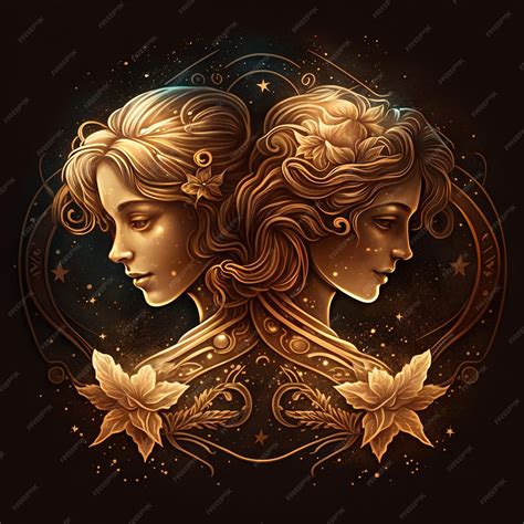 Premium Photo Astrological Zodiac Signs Of Gemini Gemini Horoscope
