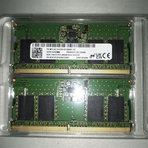 Jual Ram 8gb Ddr 5 4800mhz Original Copotan Asus Rog Jakarta Timur