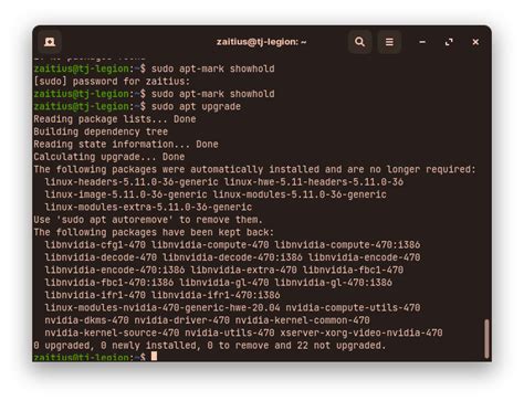 Questions About Package Upgrades In Terminal General Help Zorin Forum