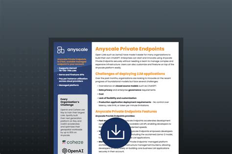 Anyscale Private Endpoints