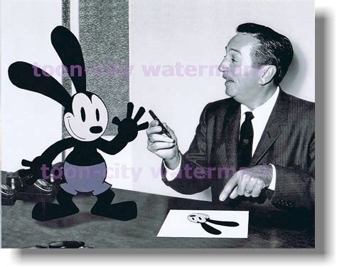 Oswald The Lucky Rabbit Black And White New 8 X 10 Photograph Walt Disney