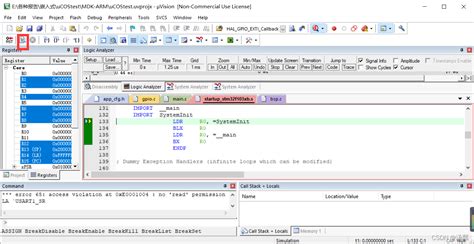 使用keil逻辑分析仪查看波形keil 示波器看spi Csdn博客