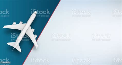 비행기 화려한 배경에 고립의 크리에이 티브 벡터 일러스트 상위 뷰 비행기입니다 여름 휴가의 아트 디자인 여행 당신이 프레 젠 테이 션에 대 한 공간을 복사 합니다 추상 개념