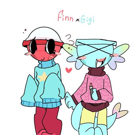 Finn X Gigi Dandys World Изгои Гиена Винтажные бумажные куклы