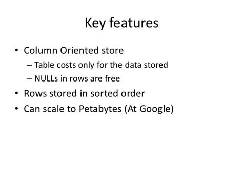 Introduction To Apache Hbase