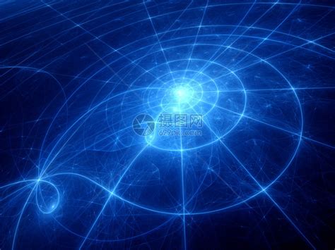 蓝光星系行星系统轨迹计算机生成的抽象插画图片下载 正版图片503448886 摄图网
