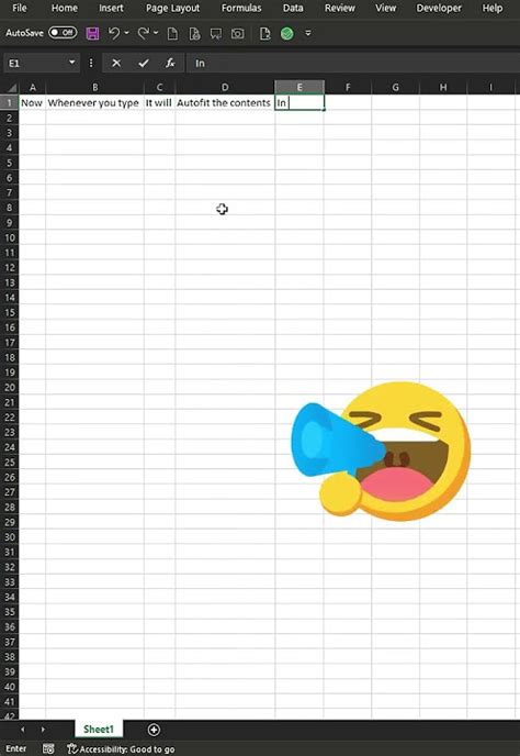 autofit like a boss vba code to adjust column widths automatically in excel shorts youtube