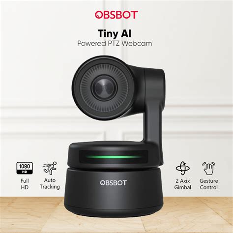 Jual Obsbot Tiny Ai Powered Ptz Webcam Shopee Indonesia