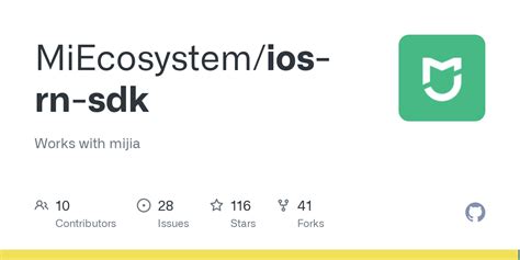 Github Miecosystemios Rn Sdk Works With Mijia