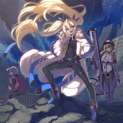 Laplace Drake And Maxwell Goddess Of Victory Nikke Drawn By Syope