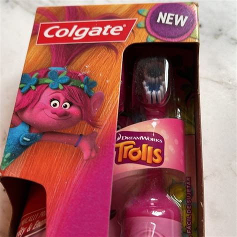 Colgate Bath Skin And Hair Nwt Collectible Trolls Electric