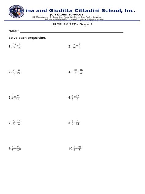 Problem Set 1 Pdf