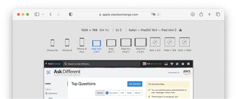 regression in safari 17 responsive design mode macrumors forums