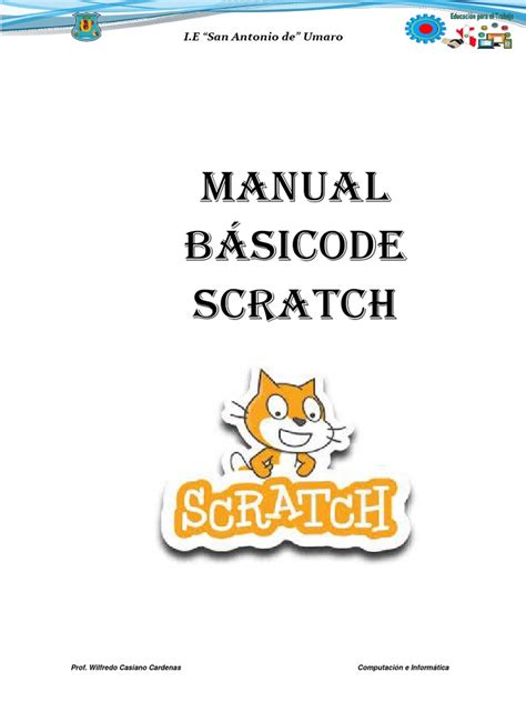 manual de scratch 1° de secundaria pdf scratch lenguaje de