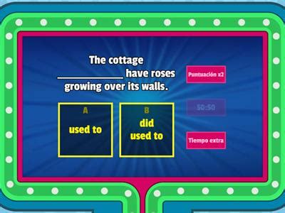 Use and used to Recursos didácticos
