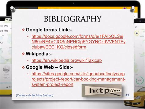 Online Cab Booking System Ppt Presentation Pptx