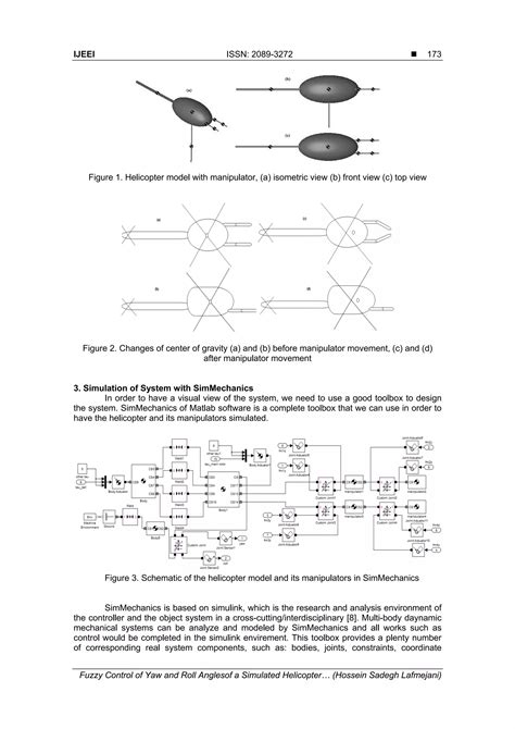 Fuzzy Control Of Yaw And Roll Angles Of A Simulated Helicopter Model Includes Articulated