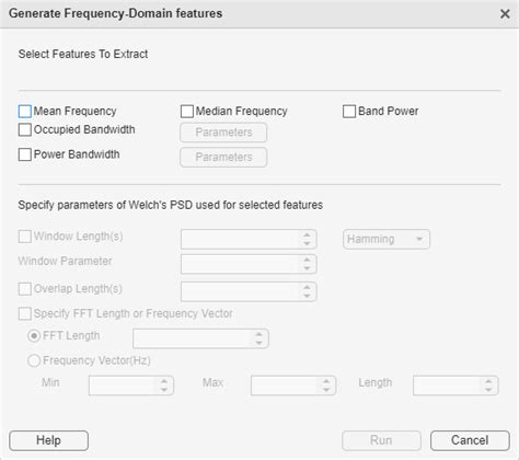 Feature Extraction Using Signal Labeler
