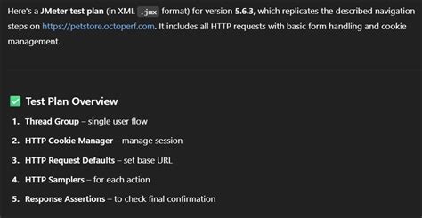 Jmeter Script Generation Through Ai